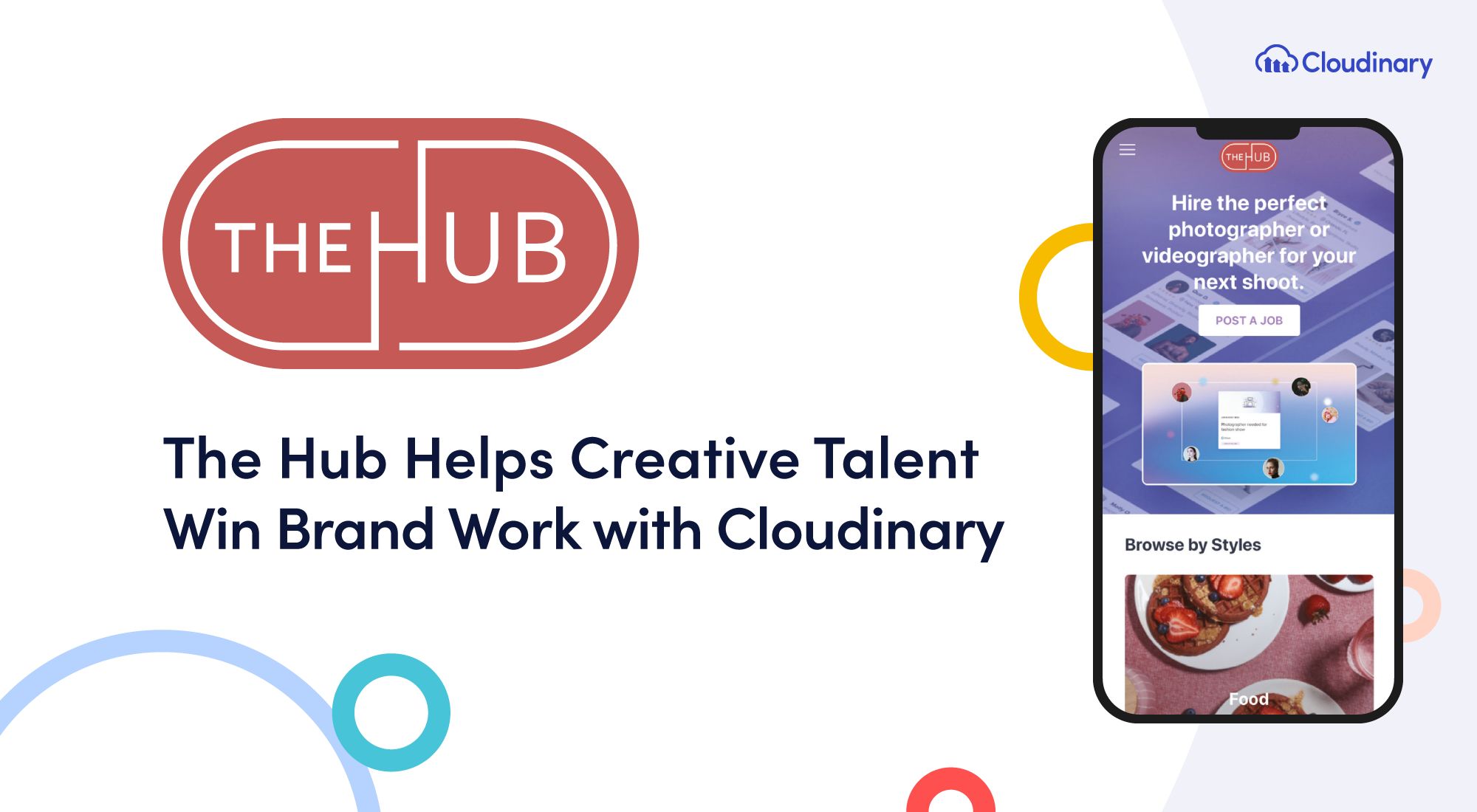 The Hub Helps Creative Talent Win Brand Work with Cloudinary